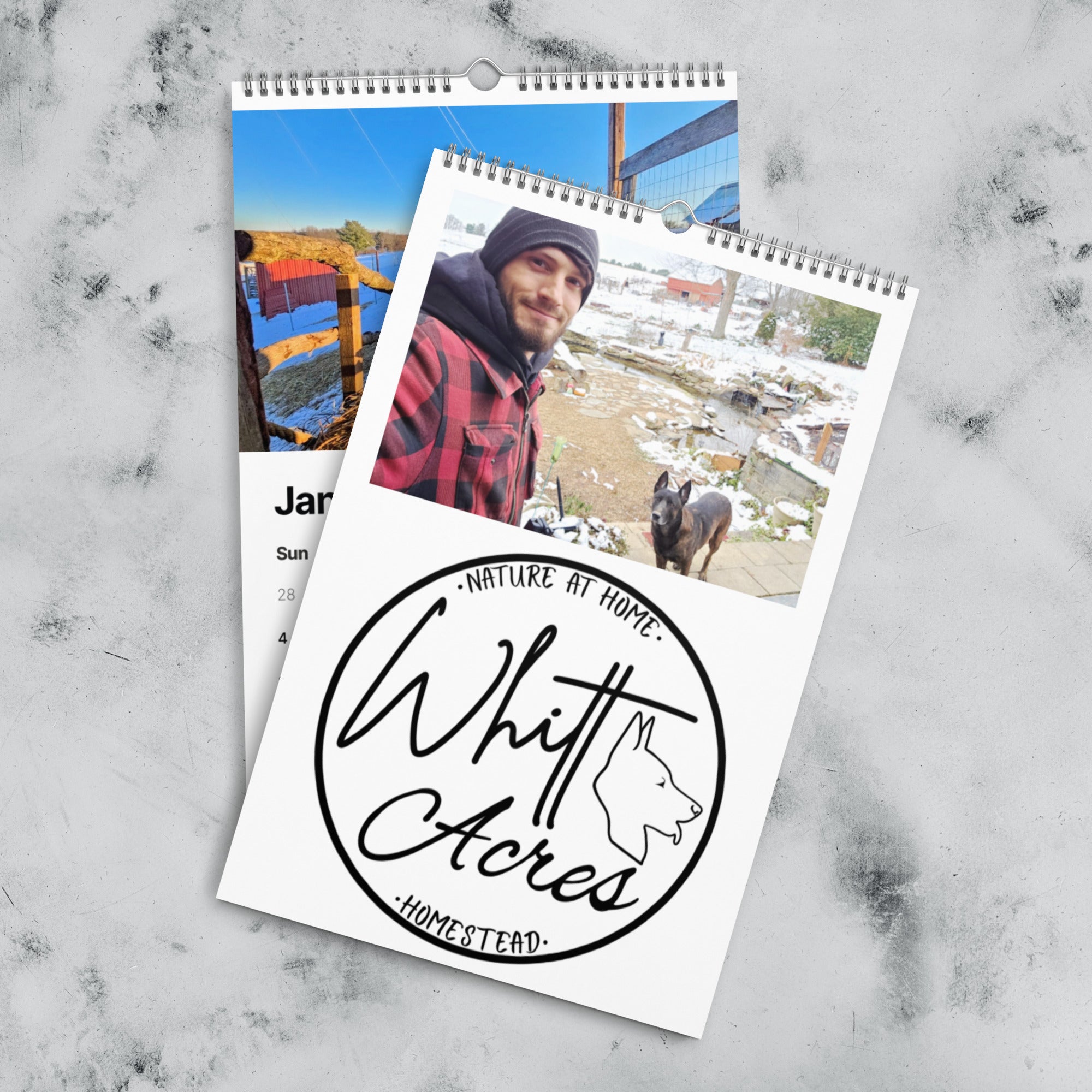 Whitt Acres Wall calendar (2026) – Whitt Acres Designs